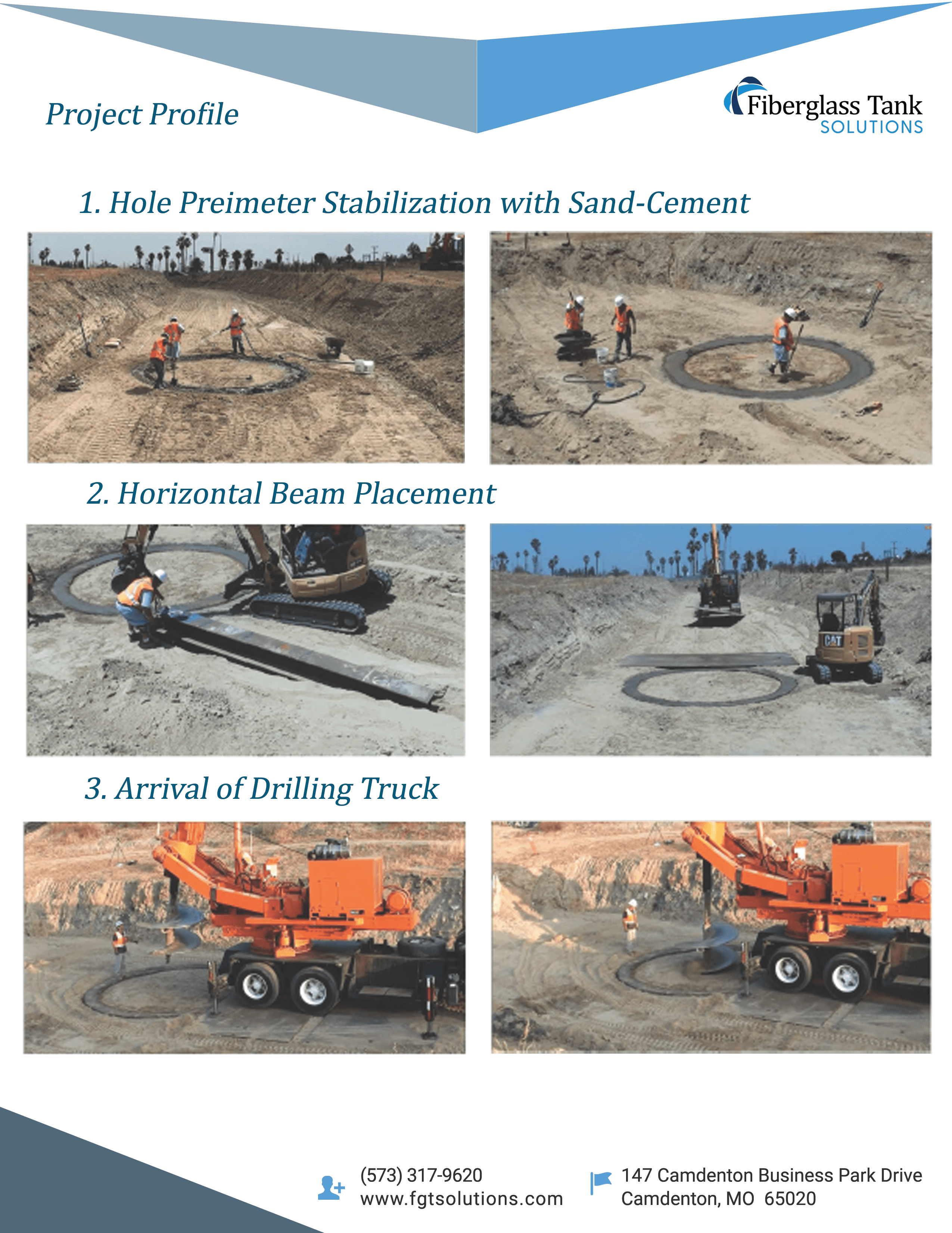 Water Silo: Project Profile - Fiberglass Tank Solutions