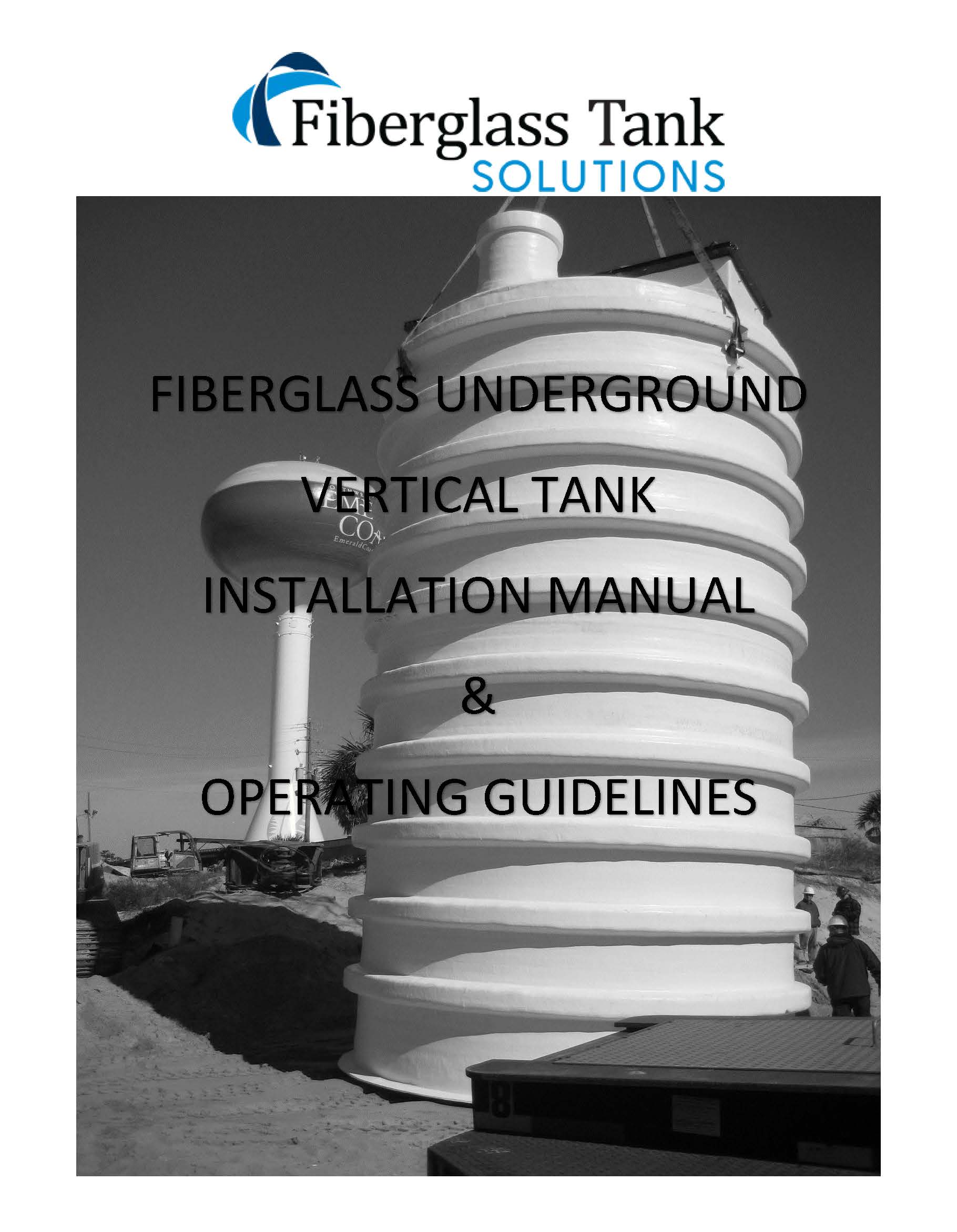 Vertical Tank Installation Guide - Fiberglass Tank Solutions