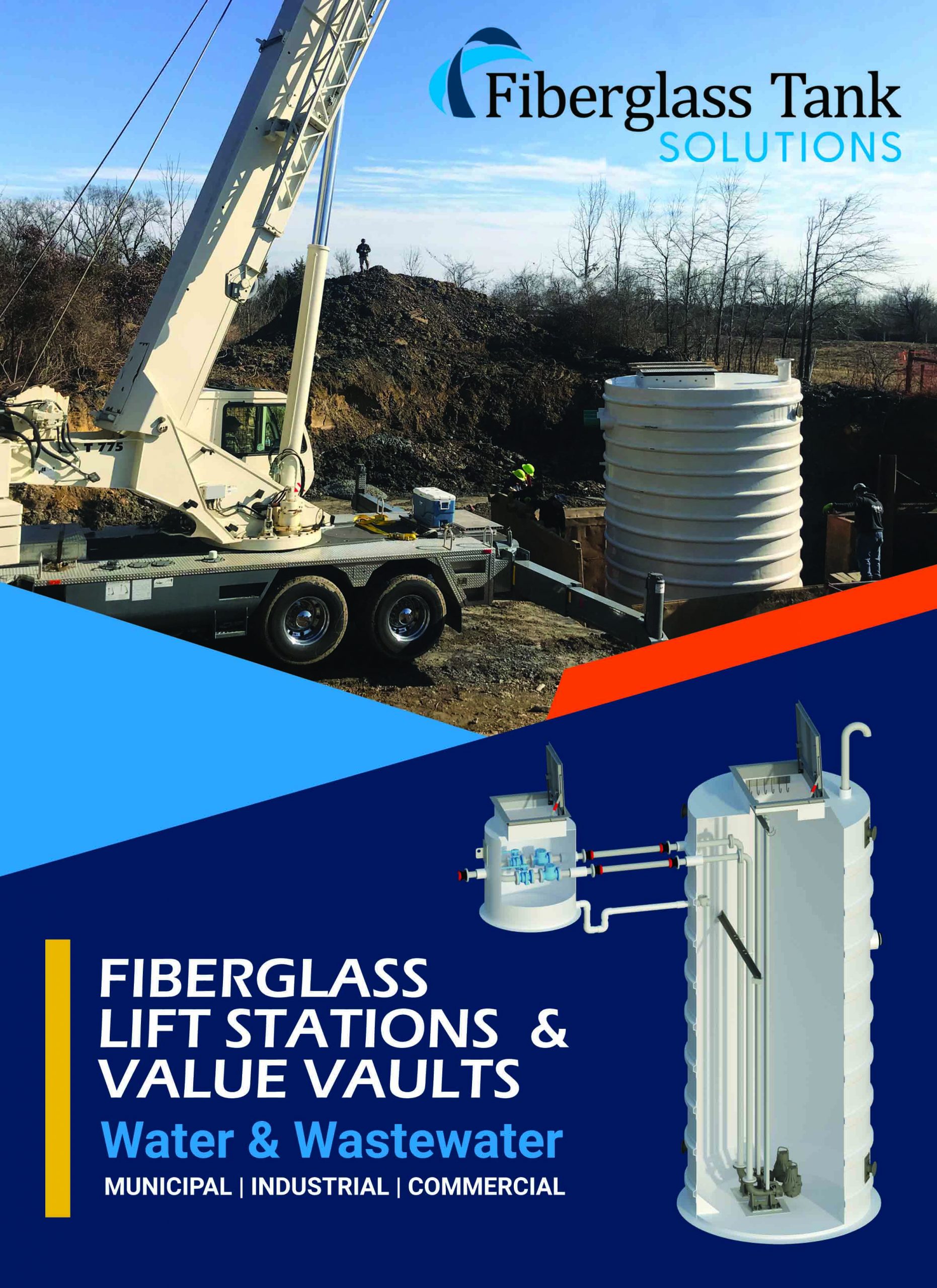 Lift Station/ Valve Vault - Fiberglass Tank Solutions