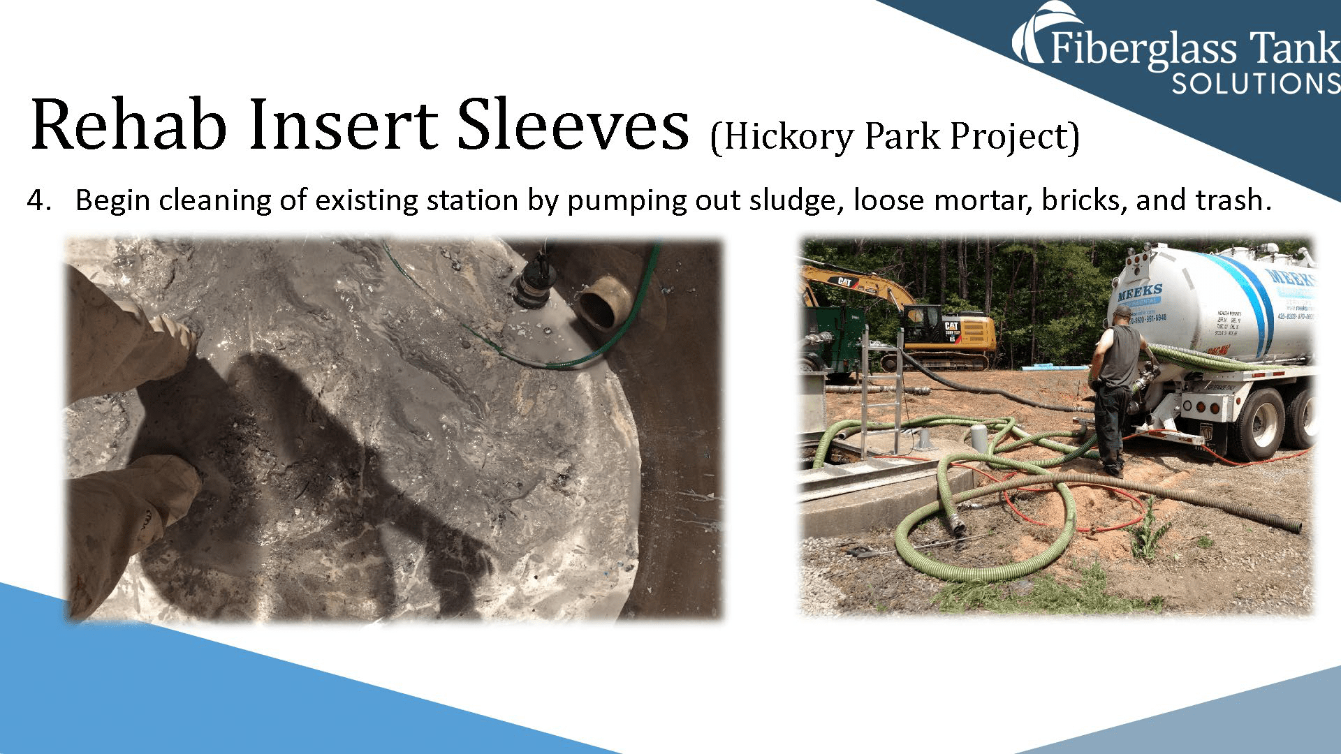 Wet Wells & Rehabilitation Inserts → Fiberglass Tank Solutions