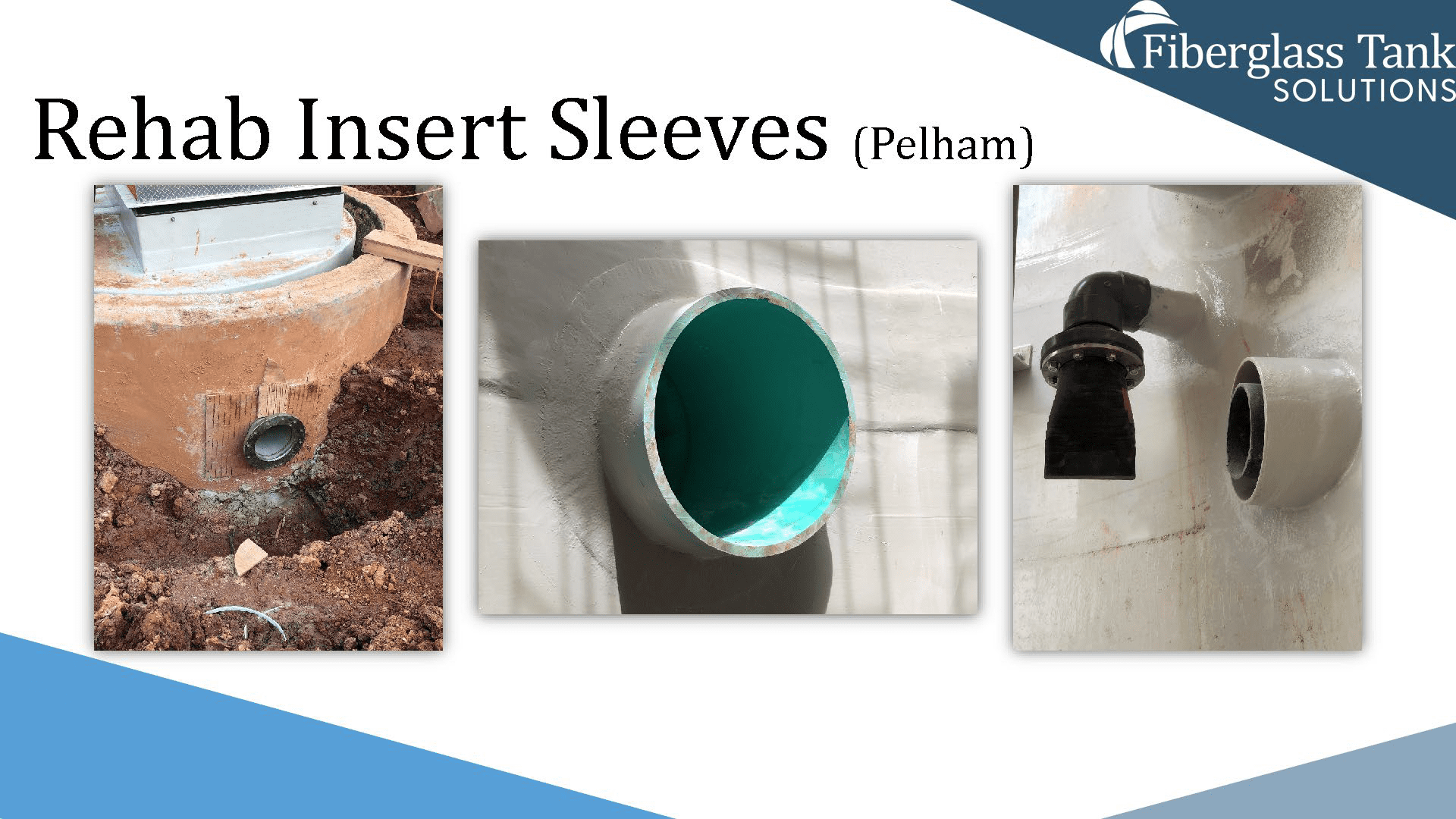 Wet Wells & Rehabilitation Inserts → Fiberglass Tank Solutions