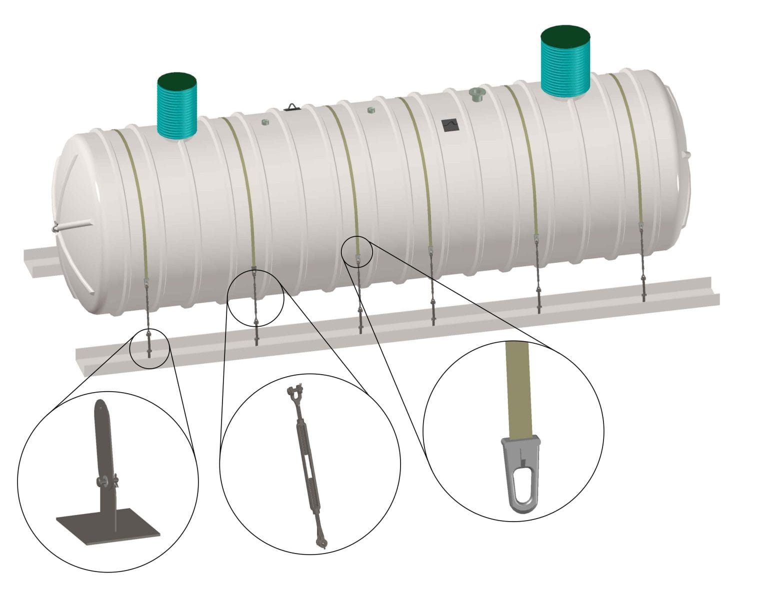 Custom Underground Storage Tanks - Fiberglass Tank Solution