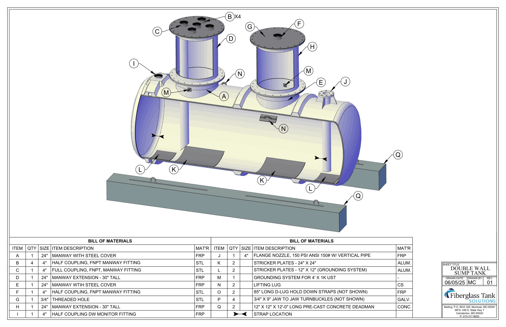 Pipeline Sump Tanks | Reliable Hazardous Liquid Collection